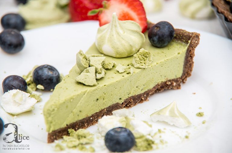 Tarta cu lime si matcha - Retete culinare din Tara bucatelor